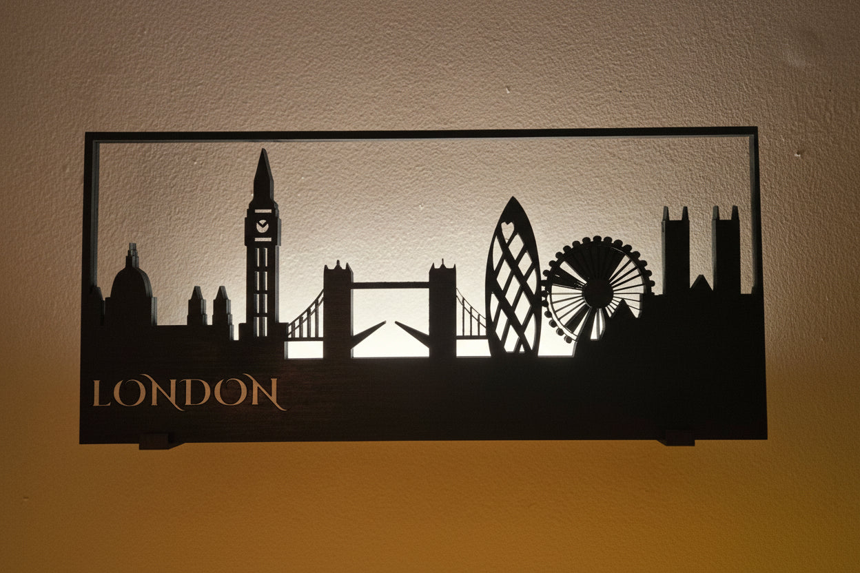 Illuminate Your Space with London's Iconic Skyline – Gazer Laser
